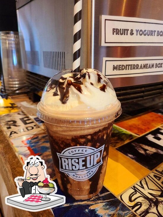 Menu at Rise Up Coffee cafe, West Ocean City, Ocean Gateway