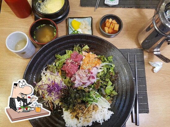 Menu at Yanagi Sushi restaurant, Seoul