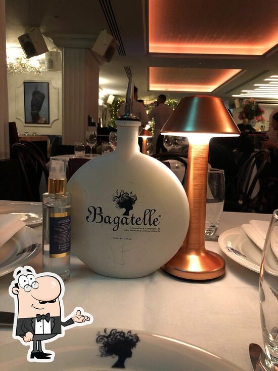 Menu at Bagatelle London desserts, London