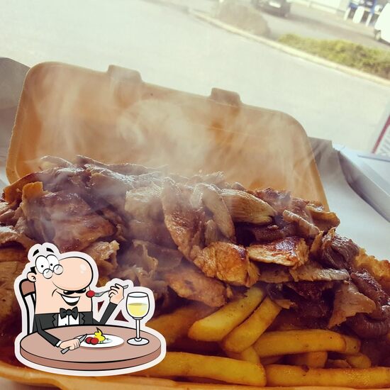 Menu at Wickes Kebab & Burger Van restaurant, Swindon