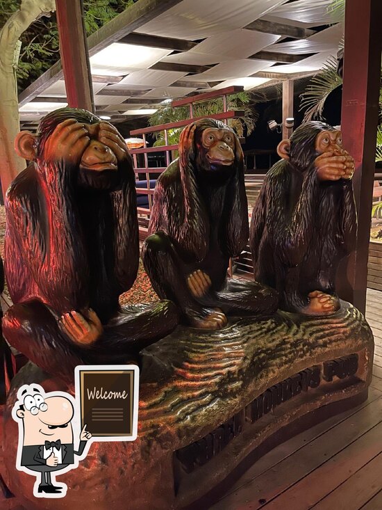 Menu at Three Monkeys Pub, Eilat