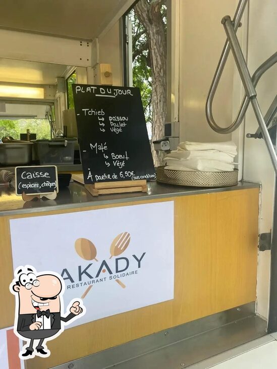 Menu au AKADY - restaurant solidaire, Rennes