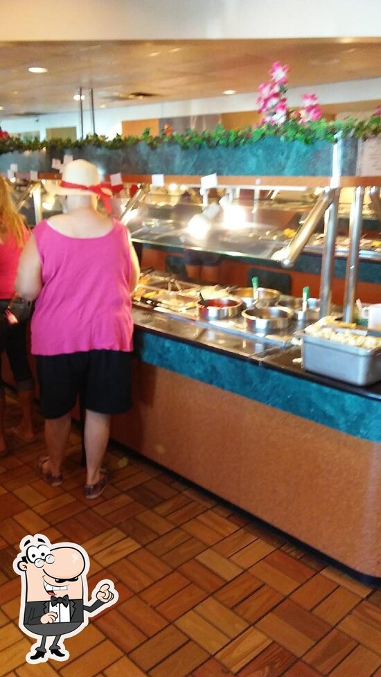 Menu at New China Buffet restaurant, Adrian