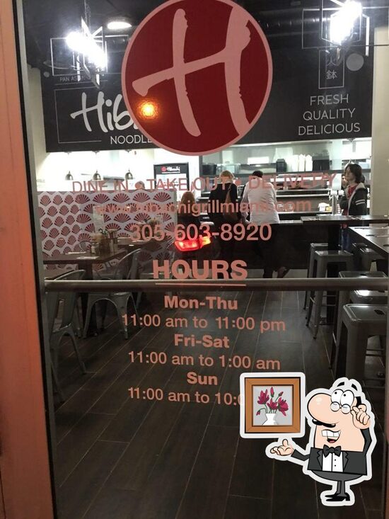 Hibachi Grill & Noodle Bar, 2490 SW 17th Ave in Miami - Restaurant menu ...