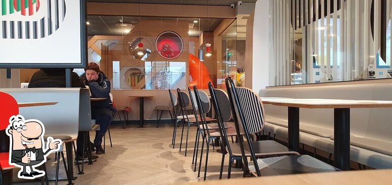 Menu au McDonald's Aarup restaurant, Aarup