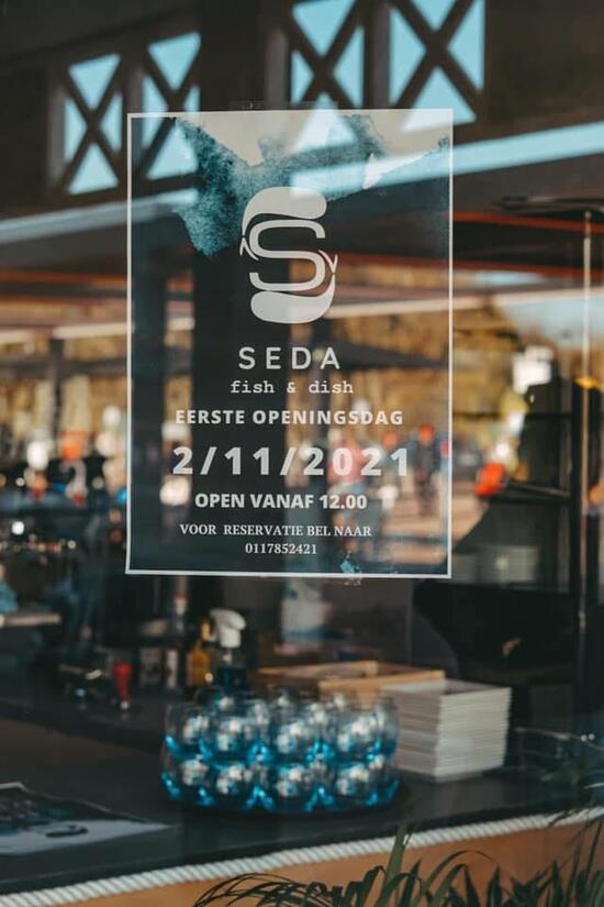 Menu at Restaurant SEDA, Cadzand