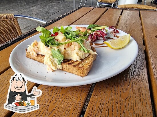 Menu at Toast cafe, Stirling
