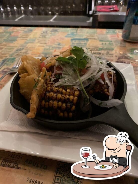 Menu at La Parada restaurant, San Miguel de Allende