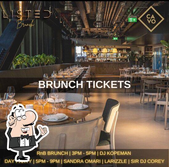 Cavo Restaurant London, London - Restaurant menu, prices and reviews