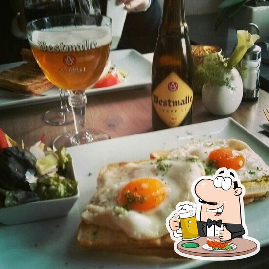 Menu at Brasserie Le Rubin, Oudenaarde