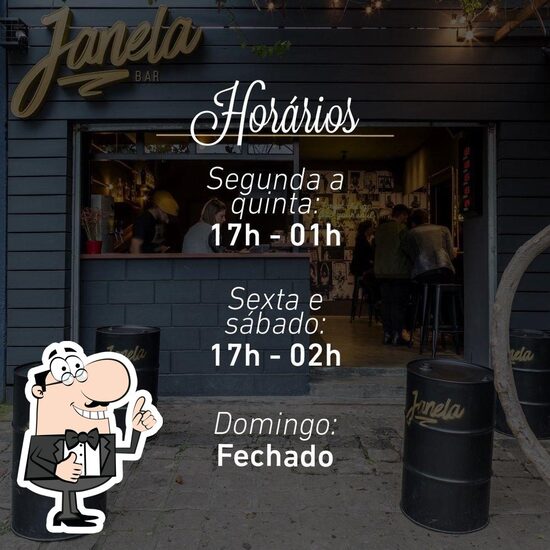 Menu em Janela Bar, Curitiba