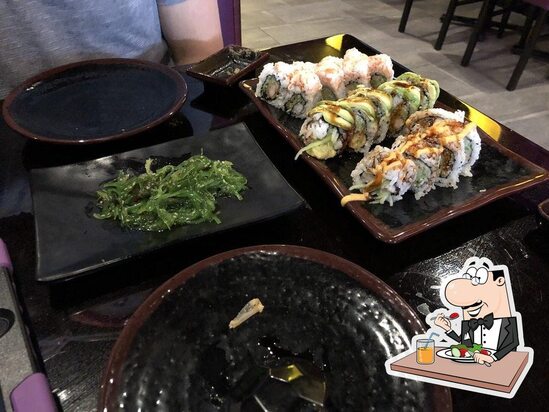 Menu at AKame Sushi restaurant, Eau Claire