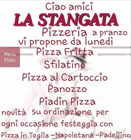 Menu at La Stangata pub & bar, San Maurizio D'opaglio