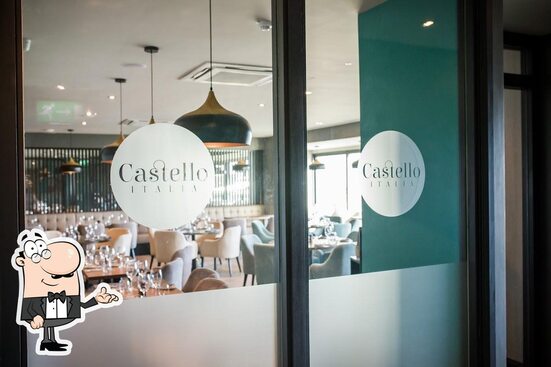 Menu at Castello Italia cafe, Carrickfergus