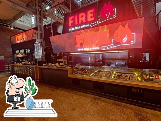 Menu au Fire BBQ & Grill Station, Moscou