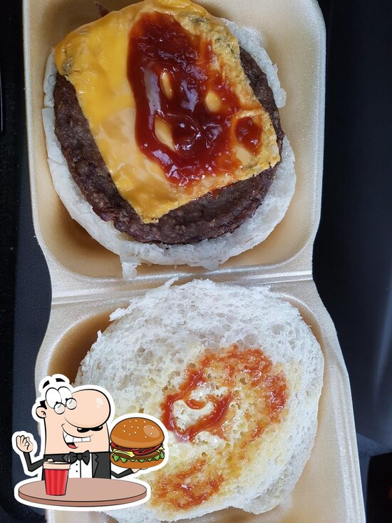 Menu at Hot Stuff cafe, Accrington, Metcalf Dr