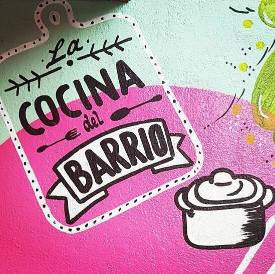 Menu at La cocina del barrio, Mexico City, Emiliano Zapata 11 C