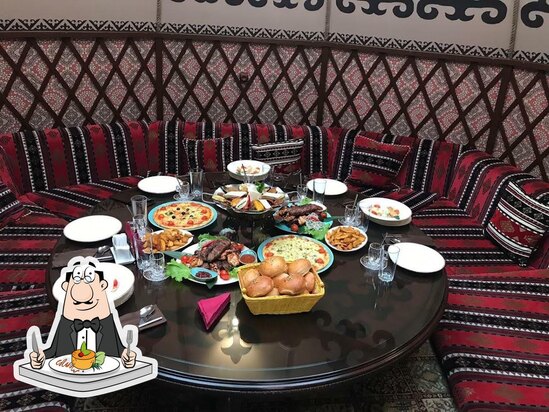 Menu at Karavan-Saray restaurant, Grozny