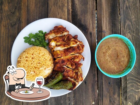 Menu at Mr. Pollo Express restaurant, Ensenada