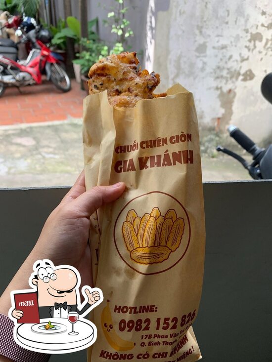 Carta de Bánh chuối chiên Gia Khánh, Ciudad Ho Chi Minh (Saigón)