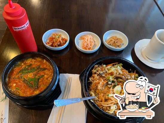 Menu at Bibimbap House restaurant, Waipahu