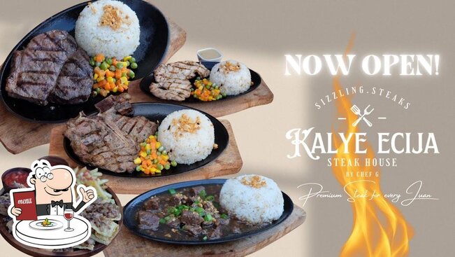 Menu at Kalye Ecija Steak House by Chef G steakhouse, Cabiao