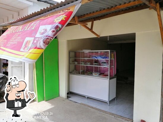 Menu at Lesehan Jawa restaurant, Indonesia, GV6G+55P