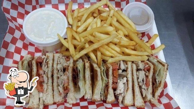 Menu at Papi BBQ, Asbestos