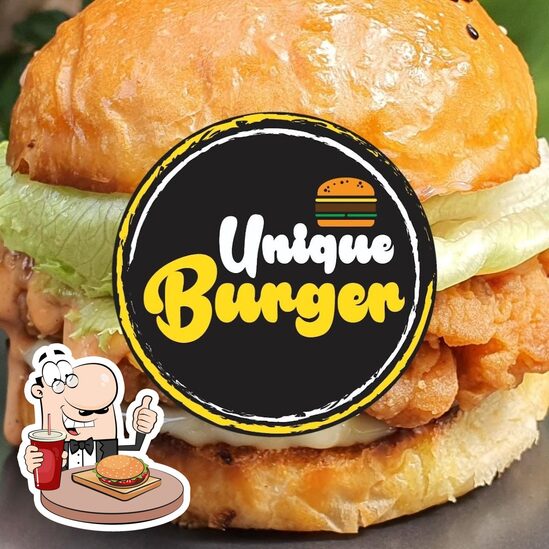 Menu at UNIQUE BURGER สาขา ม.รังสิต restaurant, Bang Phun