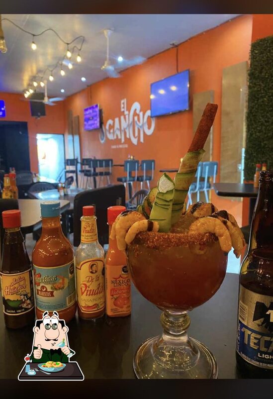 Menu at El Gancho Banda & Mariscos restaurant, Ciudad Apodaca