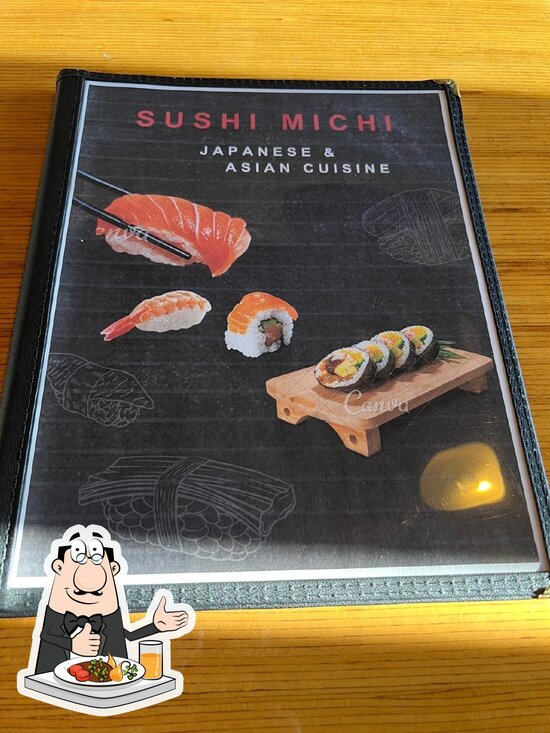 Menu at Sushi Michi restaurant, Phoenix