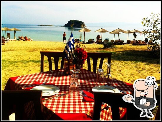 Menu at Troulos Taverna, Troulos, Troulos Beach