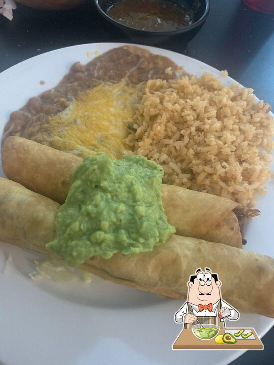 Menu at Oscar's Mexican Restaurant, Redlands
