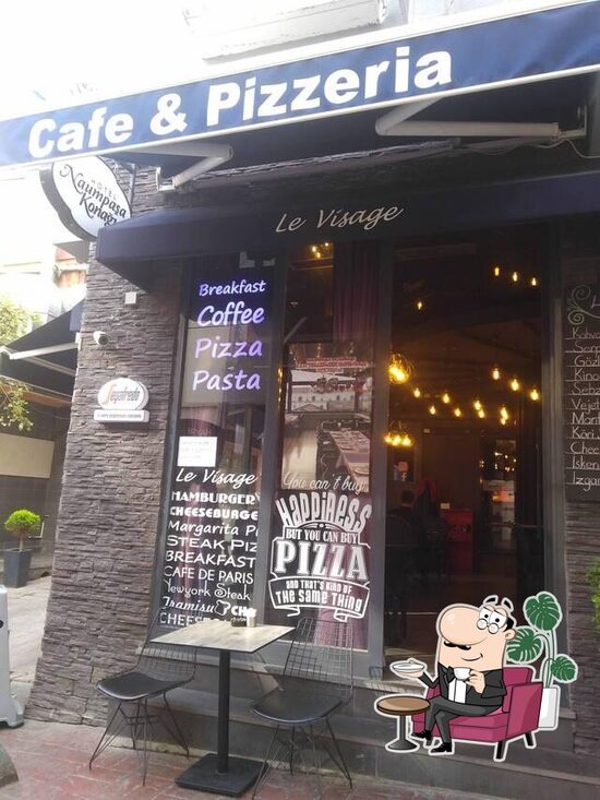 Carta de Le Visage Cafe, Estambul