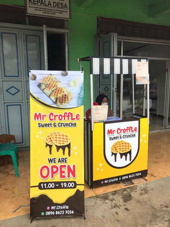 Menu at Mr. Croffle, Gandrungmanis