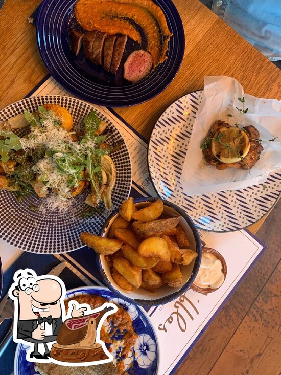 Menu at Nibbles, Nijmegen