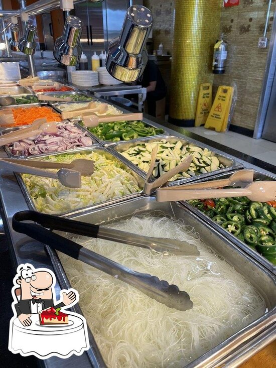 Menu at WooChi super buffet restaurant, Mesa