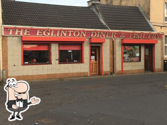 Menu at Eglinton Diner Fish Fry cafe, Saltcoats