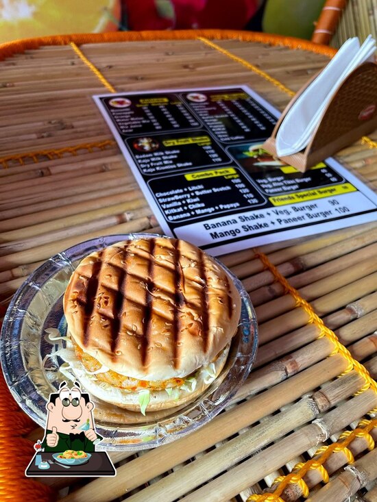 Menu at Friends juice corner, India