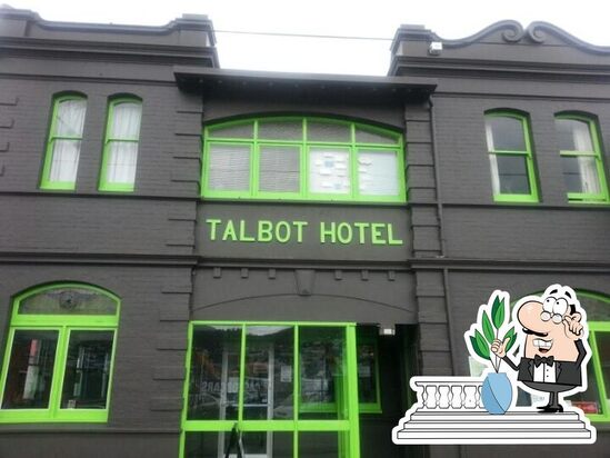 Menu at Talbot Tavern pub & bar, New Town, Cnr Roope St and