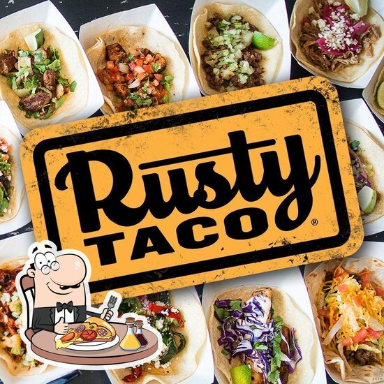 Menu at Rusty Taco restaurant, Lafayette