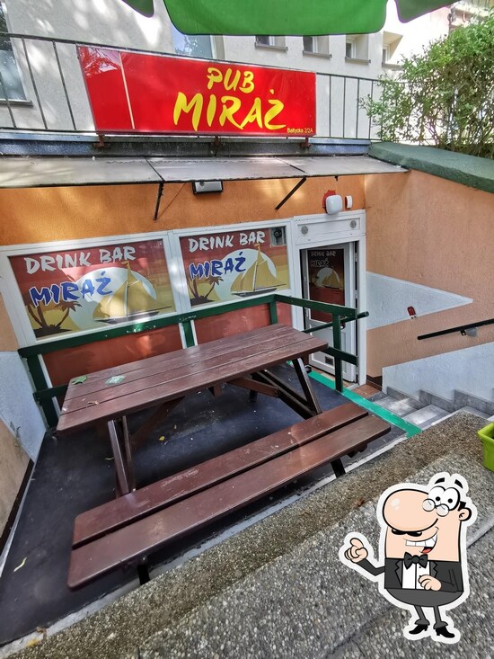 Menu at Pub Miraż, Koszalin