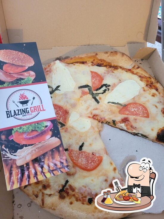 Menu at Blazing Grill and Pizza pizzeria, Tamarac