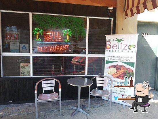 Menu at Little Belize Restaurant, Inglewood