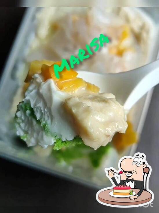 Menu at Marisa Bakery, Mataram