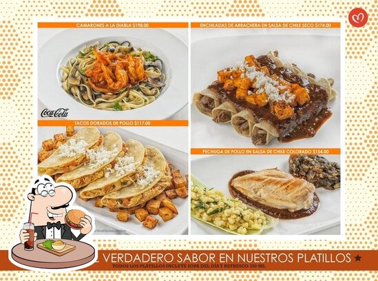 Menu at Martins Saltillo restaurant, Saltillo