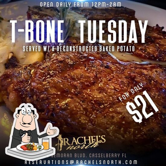 Rachel's, Casselberry - Restaurant menu, prices and reviews