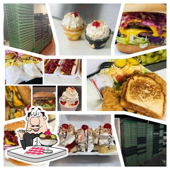 Menu at Super Burger Drive-In restaurant, Orange Cove
