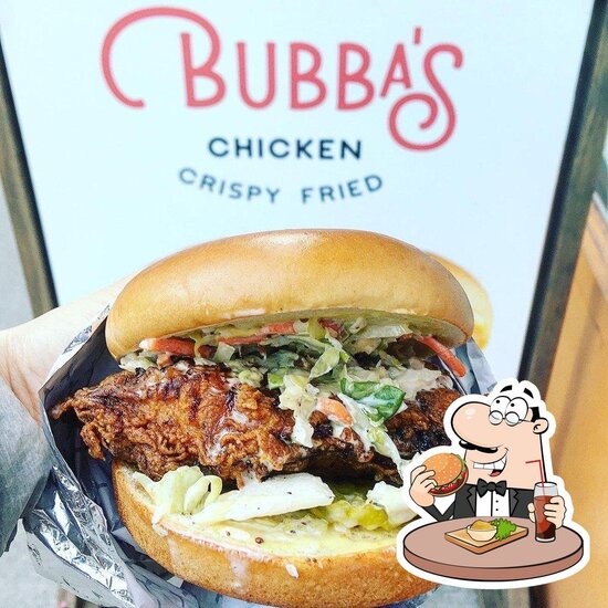 Menu at Bubba's Crispy Fried Chicken restaurant, Toronto, 247 Queen St W