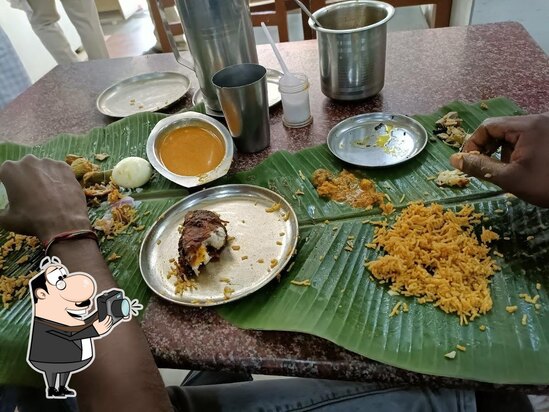 Menu at Sri Navayuga Hotel, Srikalahasti